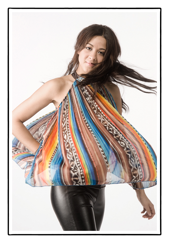 Model portfolio fotoshoot fotostudio!