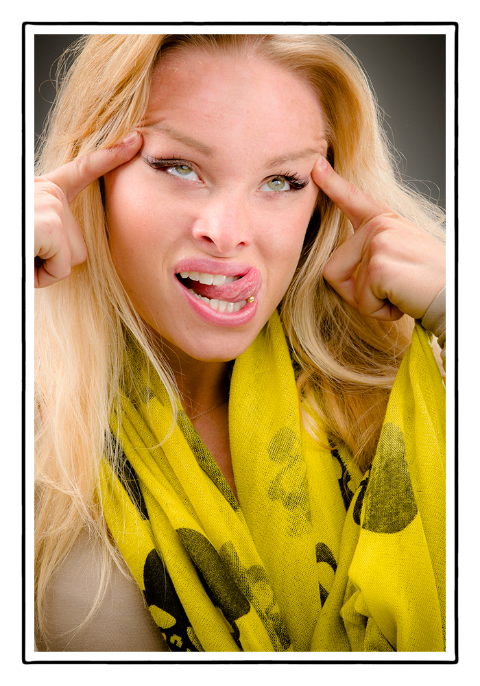 Model portfolio fotoshoot fotostudio!